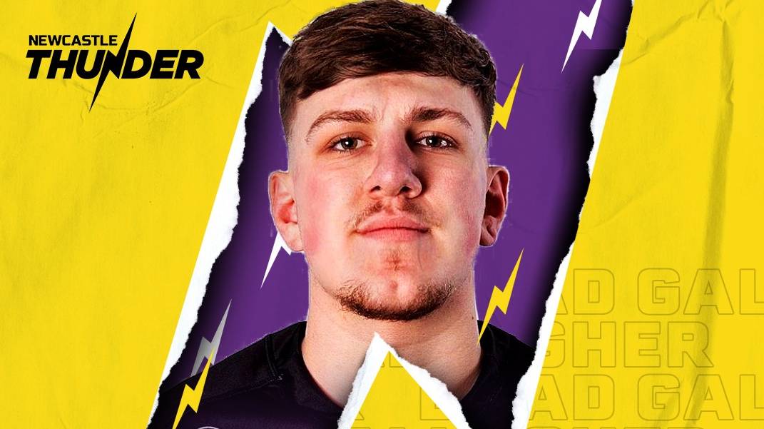 BRAD GALLAGHER MOVES TO NEWCASTLE THUNDER FOR 2022